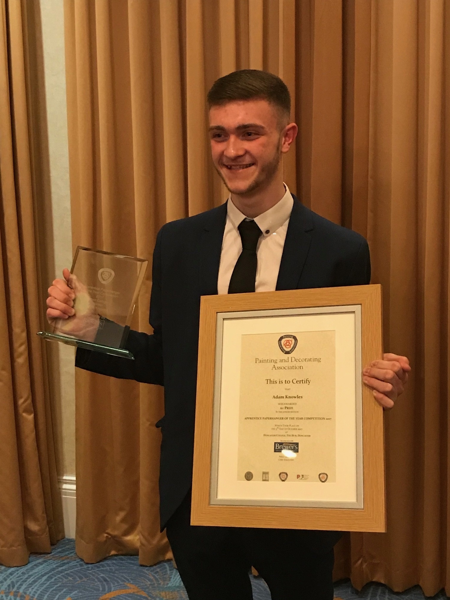 Apprentice Win at PDA Annual Conference - The 5% Club