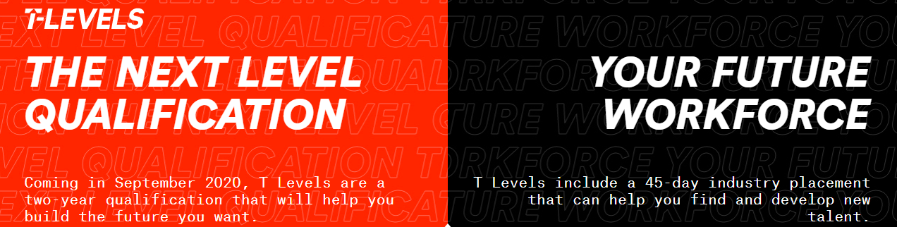 T Levels Website Launched - The 5% Club